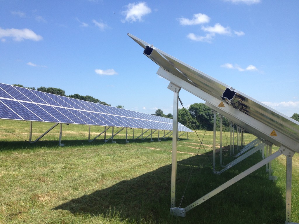 » Solarworld ground mounted array